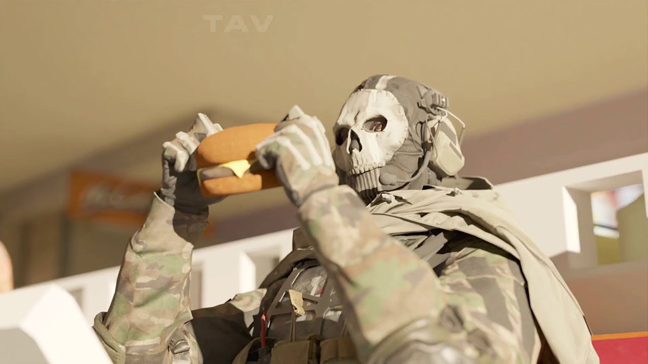 Ghost wants a Cheese Burger, Ghost gets a Cheese Burger. - YouTube