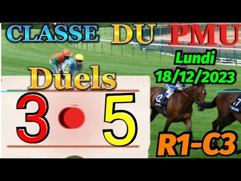 Pronostic PMU, Base Solide, du Quinté du lundi 18/12/2023 R1-C3 l’hippodrome de la Côte d’Azur ...