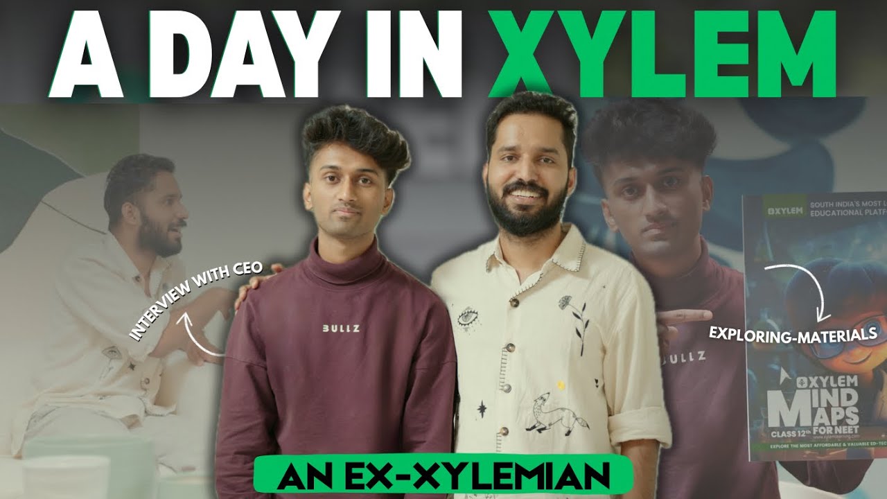A Day In Xylem🔥Meeting ANANTHU SIR Founder Of Xylem Learning😇Exploring ...
