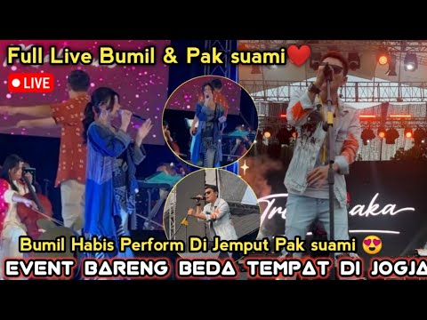 LIVE BUMIL & PAK SUAMI EVENT BARENG BEDA TEMPAT DI JOGJA‼️BUK ISTRI HABIS PERFORM DI SUSUL PAK SUAMI