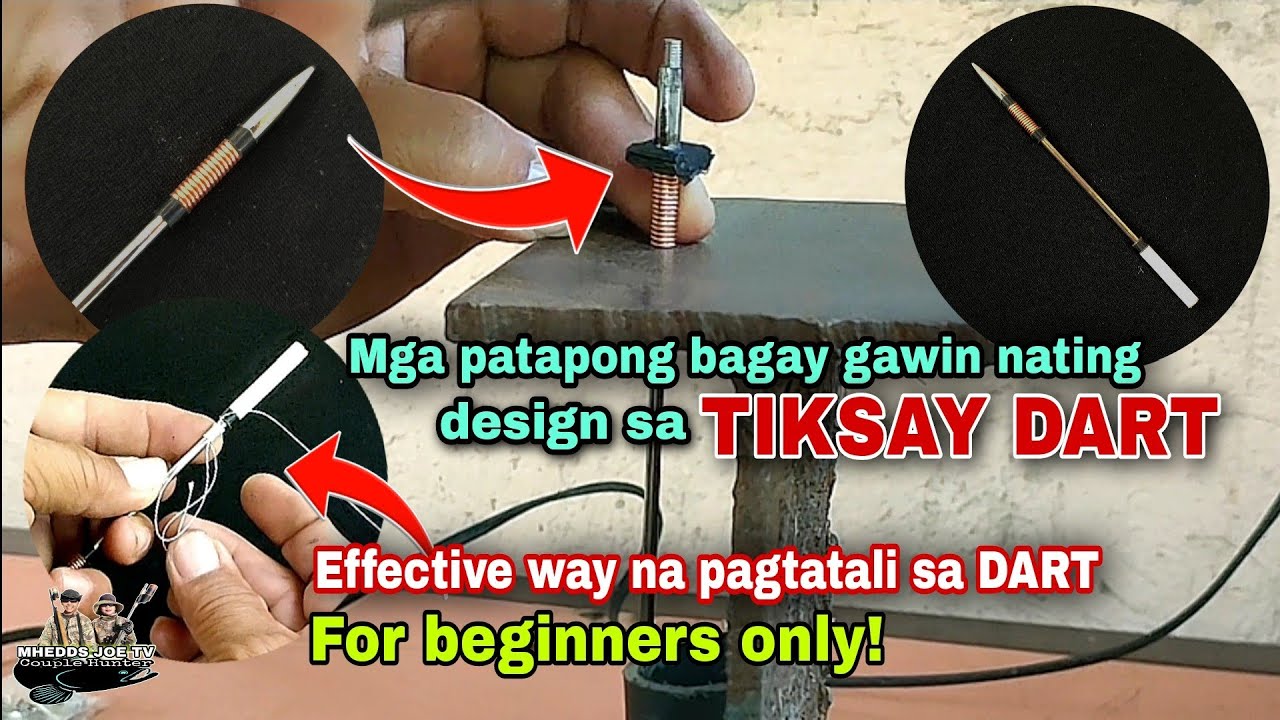 FROM SCRAP THINGS TO DESIGN IN TIKSAY DART/PARAAN NG PAGTATALI ...