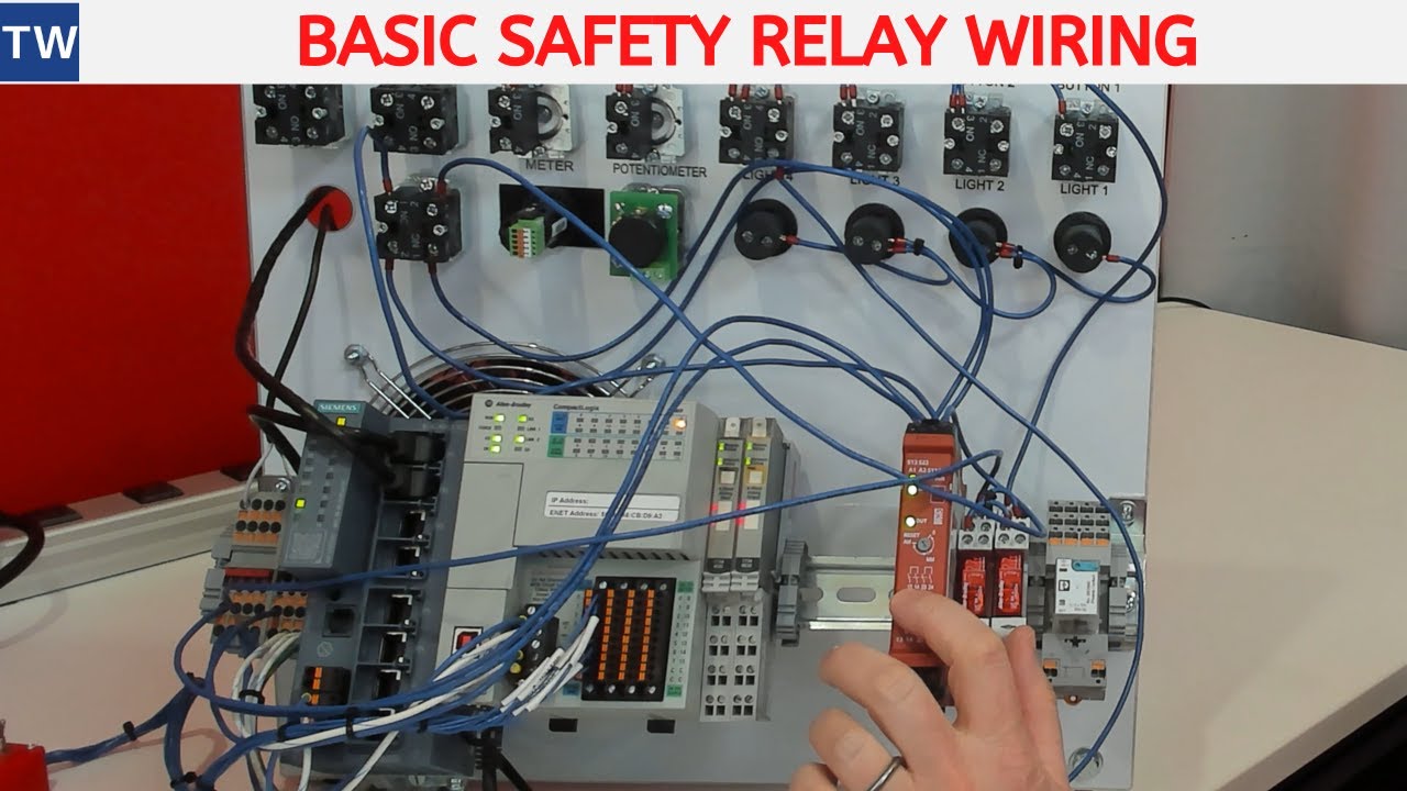 Safety Relay Wiring: Troubleshooting Tips for Beginners - YouTube