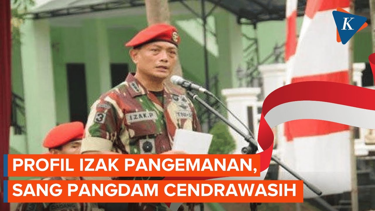 Profil Izak Pangemanan, Jenderal Kopassus Kini Jabat Pangdam Cendrawasih - YouTube