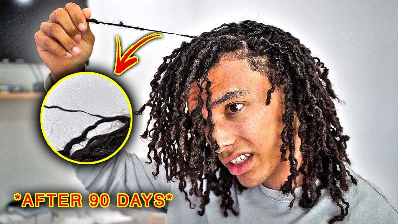 AMAZING Dreadlock Transformation - First ReTwist After 90 Days - YouTube
