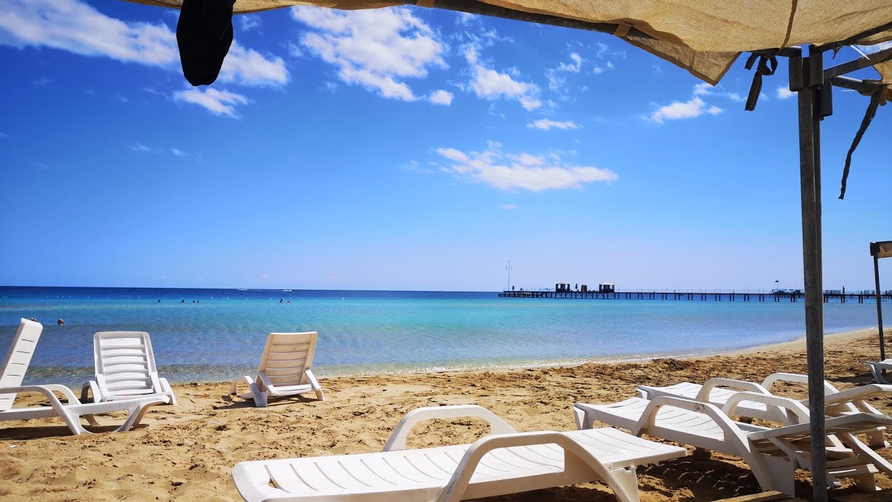 Nordzypern Tipp : Bafra Halk Beach öffentlicher Strand - YouTube