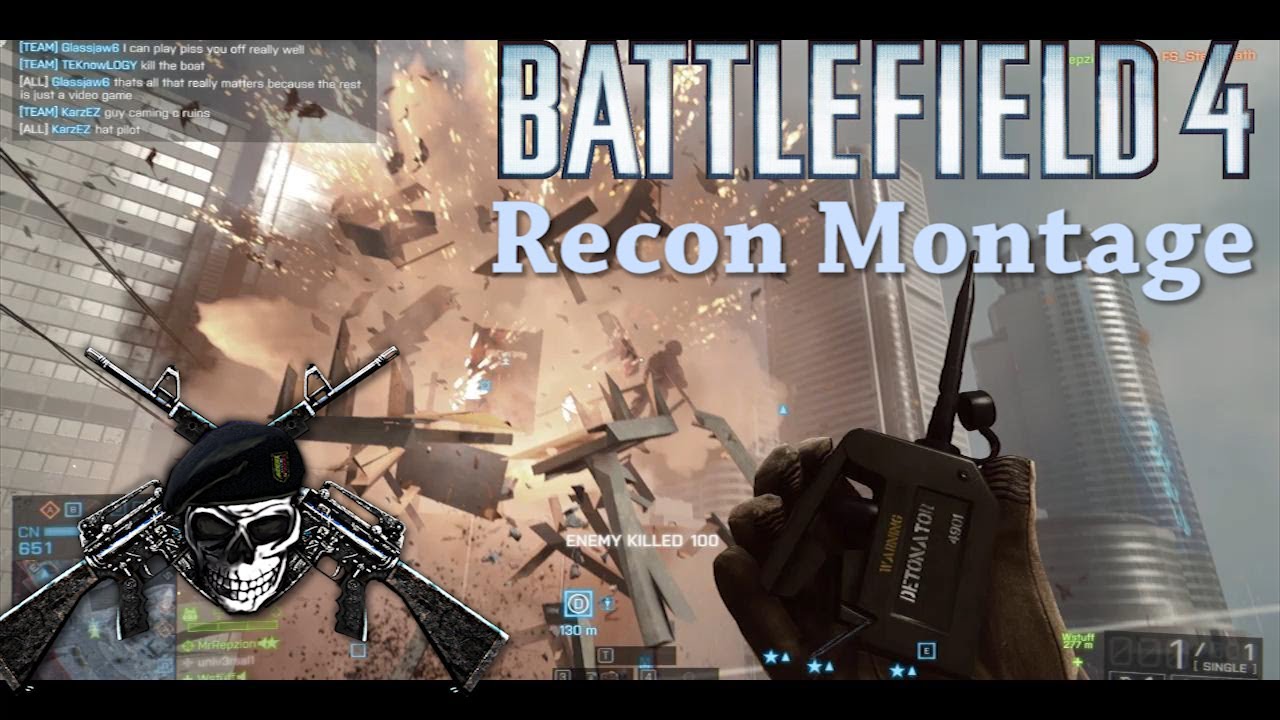 Ready For Battle - BF4 Recon Beta Montage - YouTube