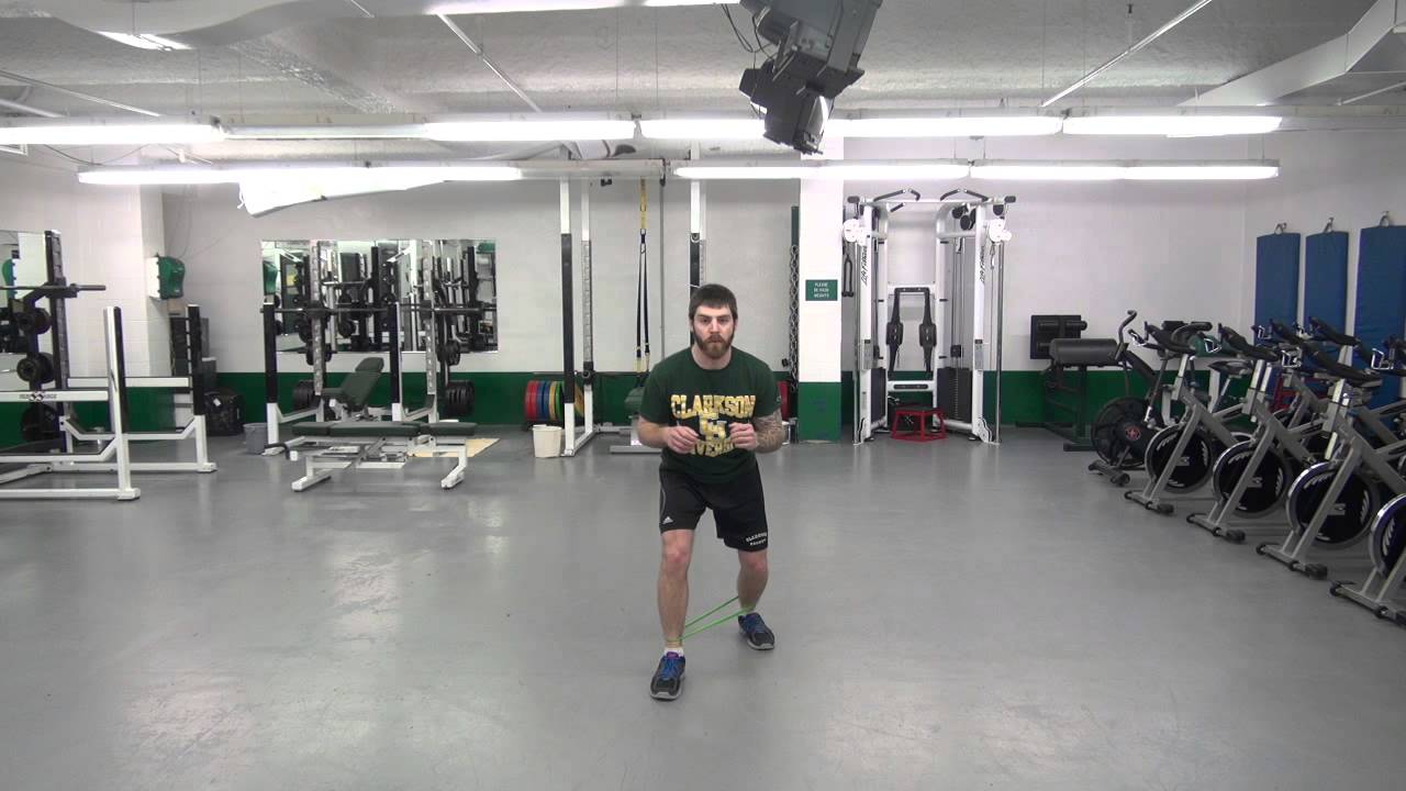 Mini Band Monster Walk FWD BWD - YouTube