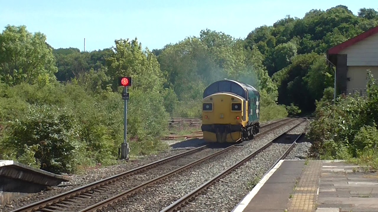 BR Class 37 no: 37025 @ Chepstow {038Z} 20/05/2020. - YouTube
