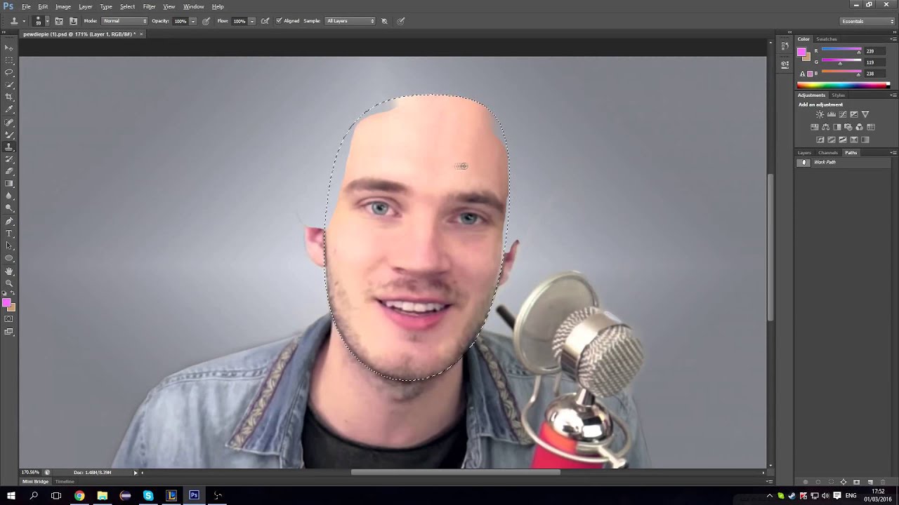 Getting Bald - Episode 2 - PewDiePie - YouTube
