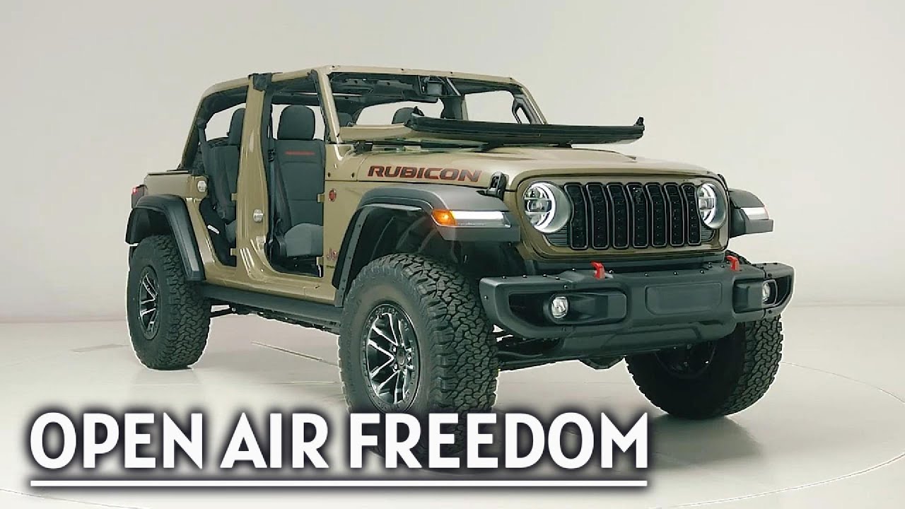 2026 Jeep Wrangler Door and Roof Removal Guide! Official Step by Step # ...