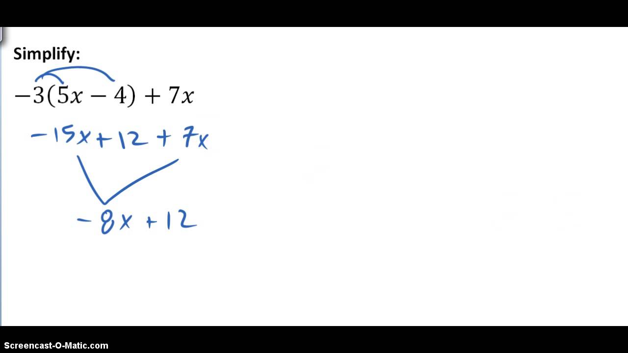 Solving Single Variable Linear Equations Part 2 - YouTube