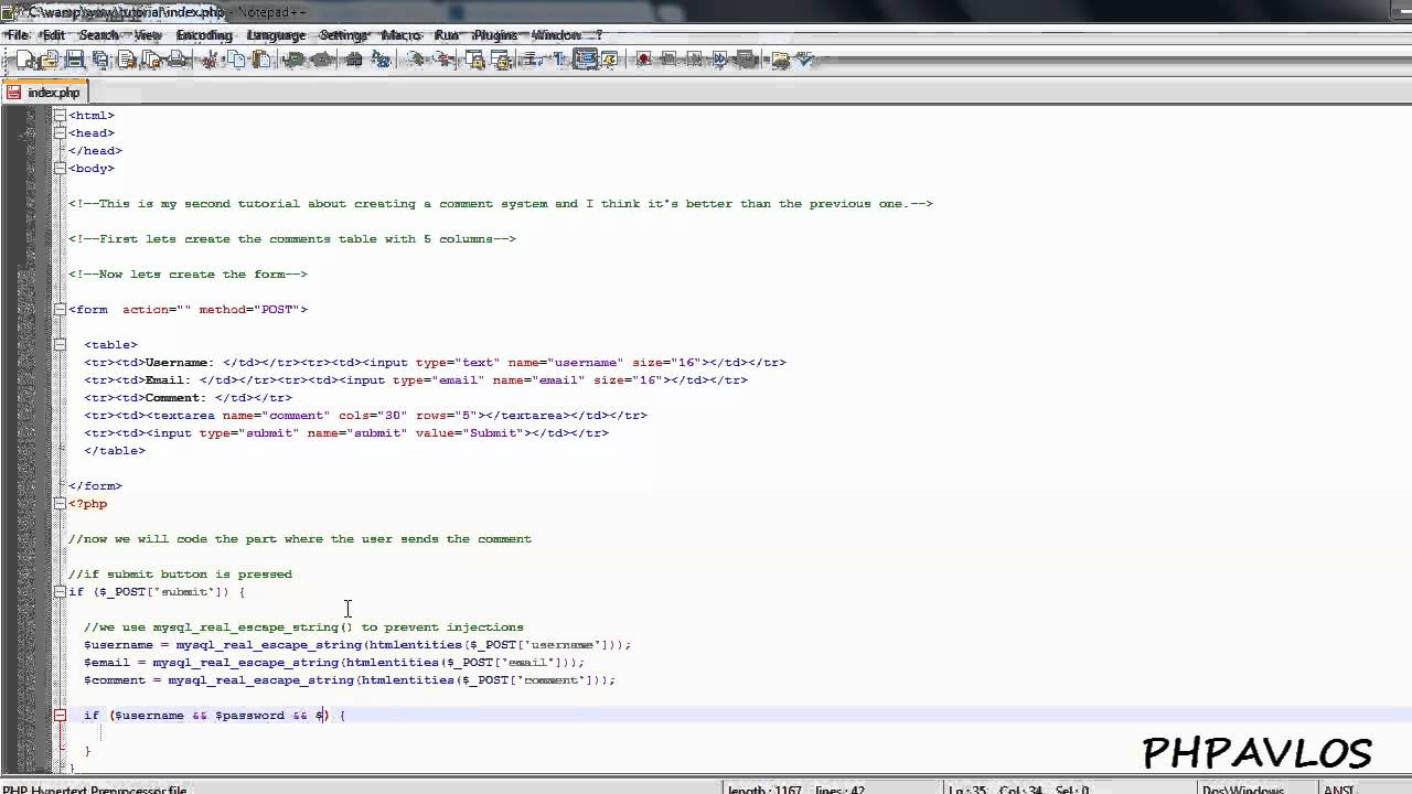 Php Comment System Better 11 Youtube