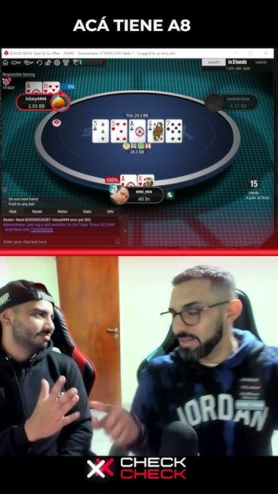 ACÁ TIENE A8 #poker #pokerplayer #pokertips #pokerpro - YouTube