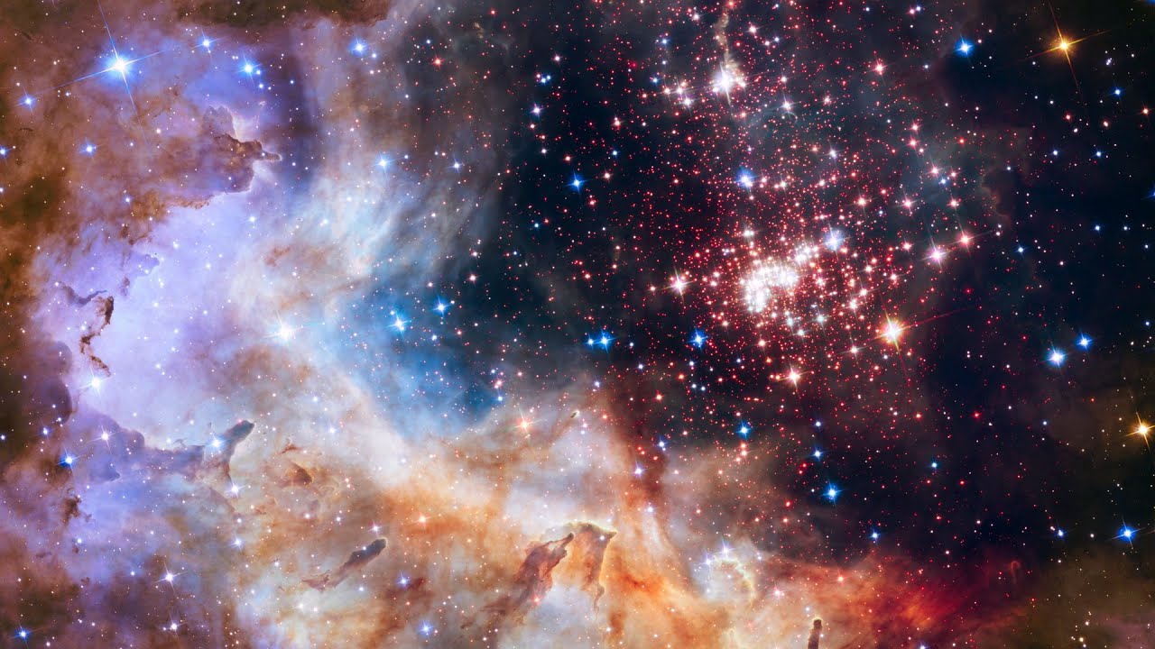 Hubble Star Cluster Image Looks Like Exploding Fireworks | Video - YouTube