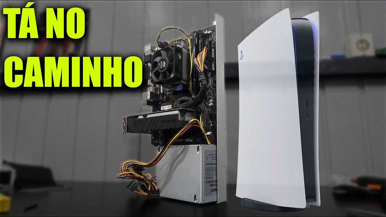 MONTEI O HARDWARE DO PS5 CASEIRO, PT.2 - YouTube