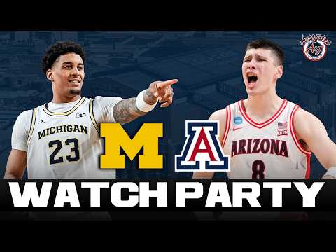 Michigan vs Arizona Live FINAL FOUR Watch Party | Saturday, April 4th, 2026