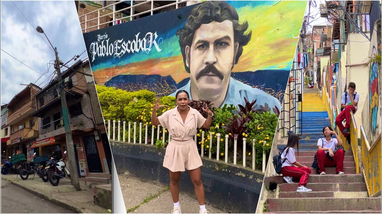 Así es el barrio de Pablo Escobar en Colombia - YouTube