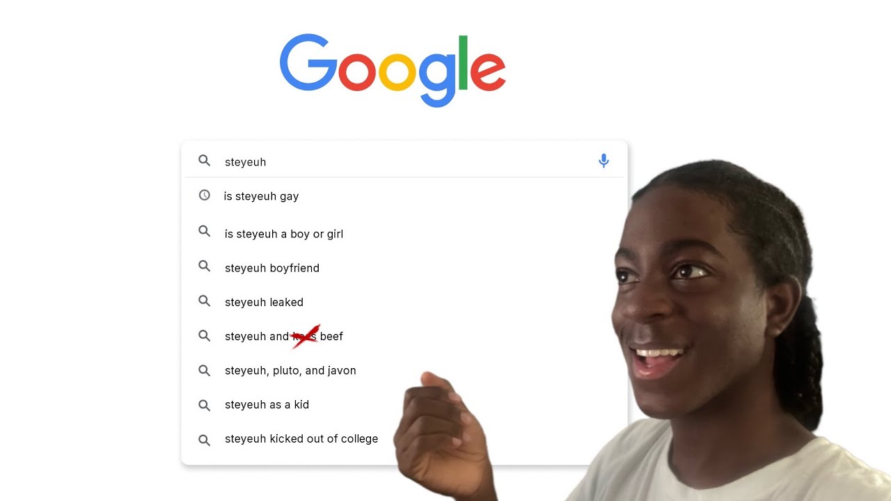 i googled myself | steyeuh - YouTube