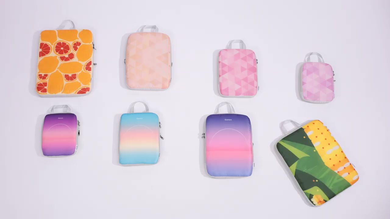 Packing Smart with Gonex Cute Gonex Packing Cube - YouTube