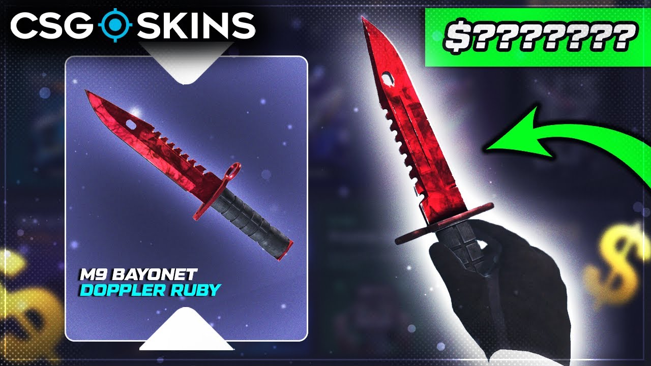 CSGO-SKINS M9 BAYONET RUBY KATLADIM! CS2 Kasa Açılımı | Csgoskins Promo ...