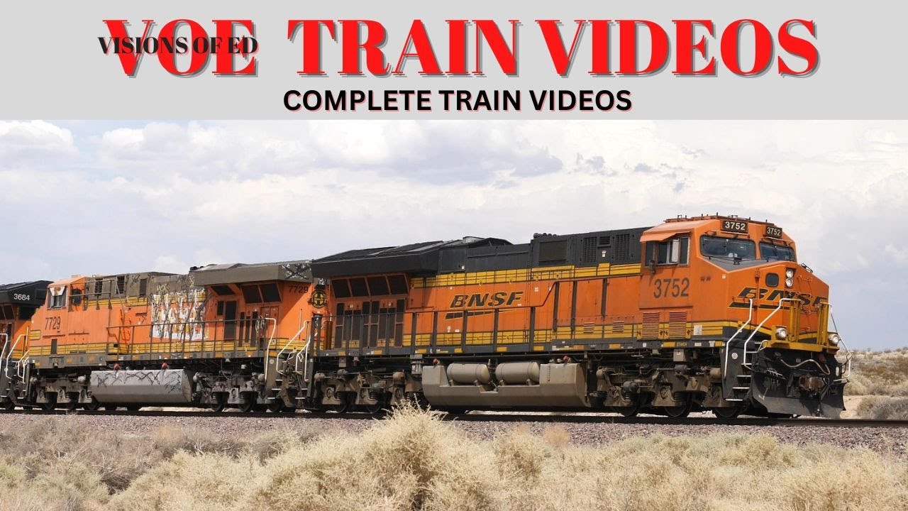 VOE Complete Train Videos # 122 BNSF Trains (10 Videos) - YouTube