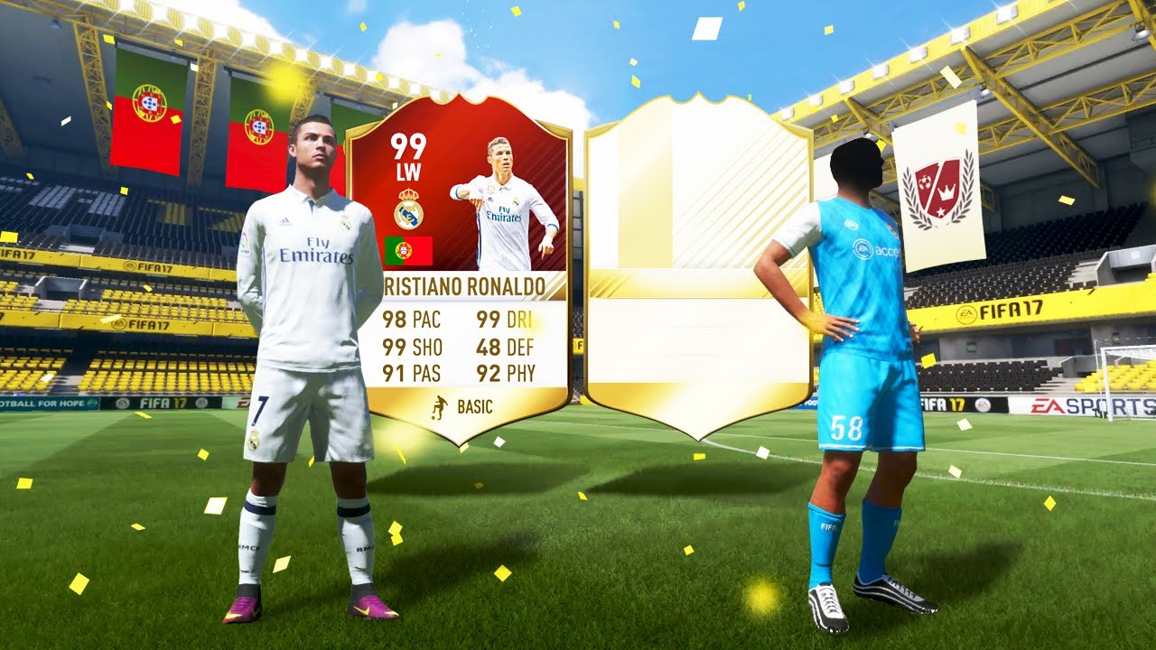WE GOT 99 RONALDO IN A PACK!!! - YouTube
