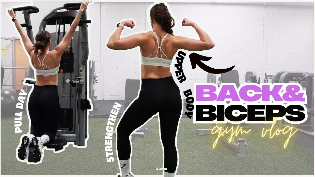 Get Strong with this BACK & BICEPS WORKOUT at the Gym | Strengthen ...