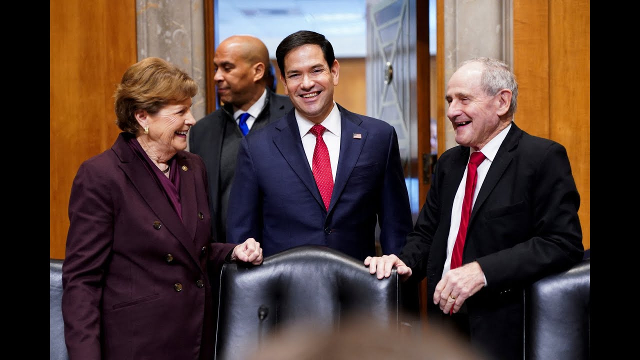 Marco Rubio sworn in as secretary of state by JD Vance, becomes first ...