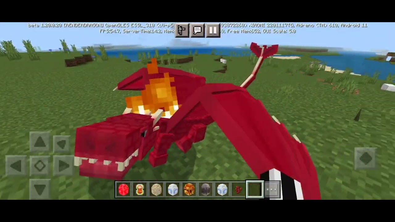 Minecraft more dragons mod - YouTube
