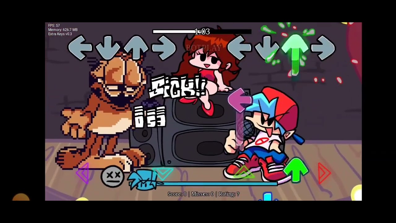 FNF VS GOREFIELD (GARFIELD PIXELED) - YouTube