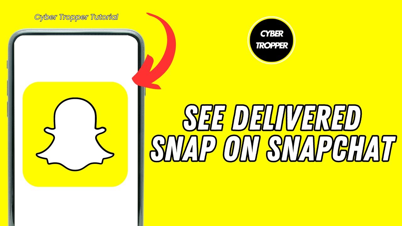 How To See Delivered Snap On Snapchat - YouTube