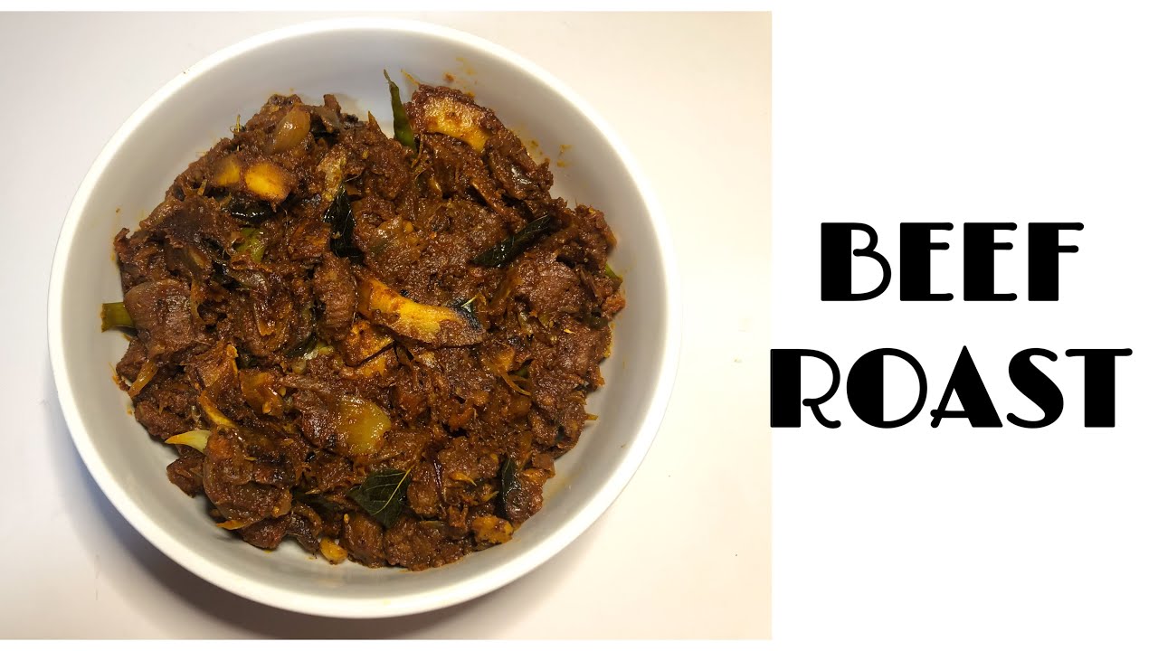 BEEF ROAST | Naadan Beef Perattu | Kerala Style Beef Roast - YouTube