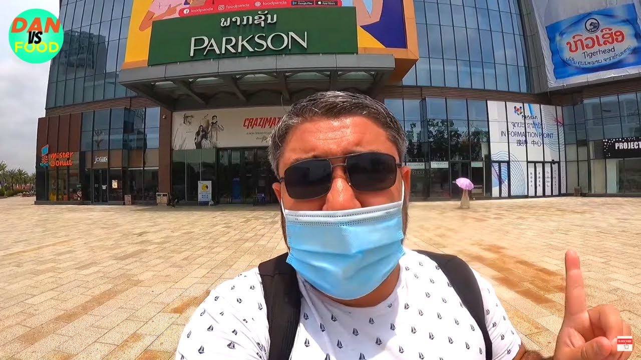 Exploring Parkson Mega Mall in Laos + Newly Opened Supermarket Walk ...