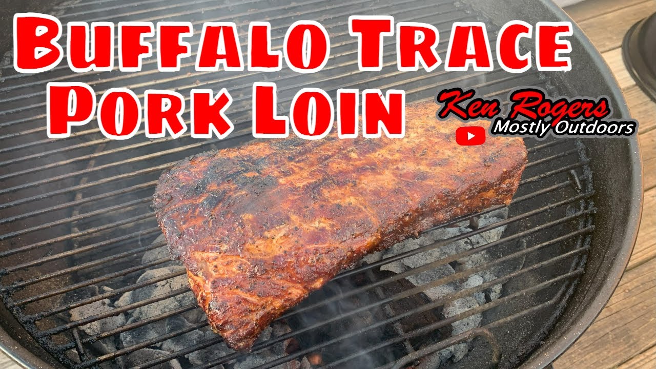 BUFFALO TRACE Seasoned Pork Loin - YouTube