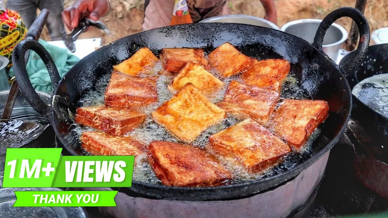 Unique Bread Pakoda Of India || 30 Packet Bread Sold in 2 hours ...