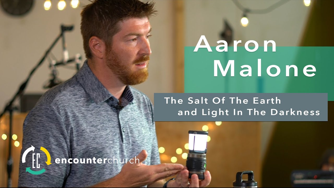 Aaron Malone | The Salt of The Earth and Light In The Darkness - YouTube