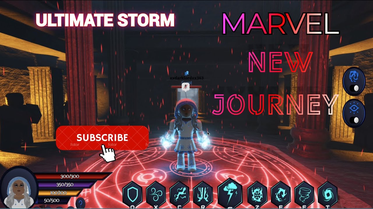 ULTIMATE STORM | Marvel New Journey Gameplay | ROBLOX | - YouTube