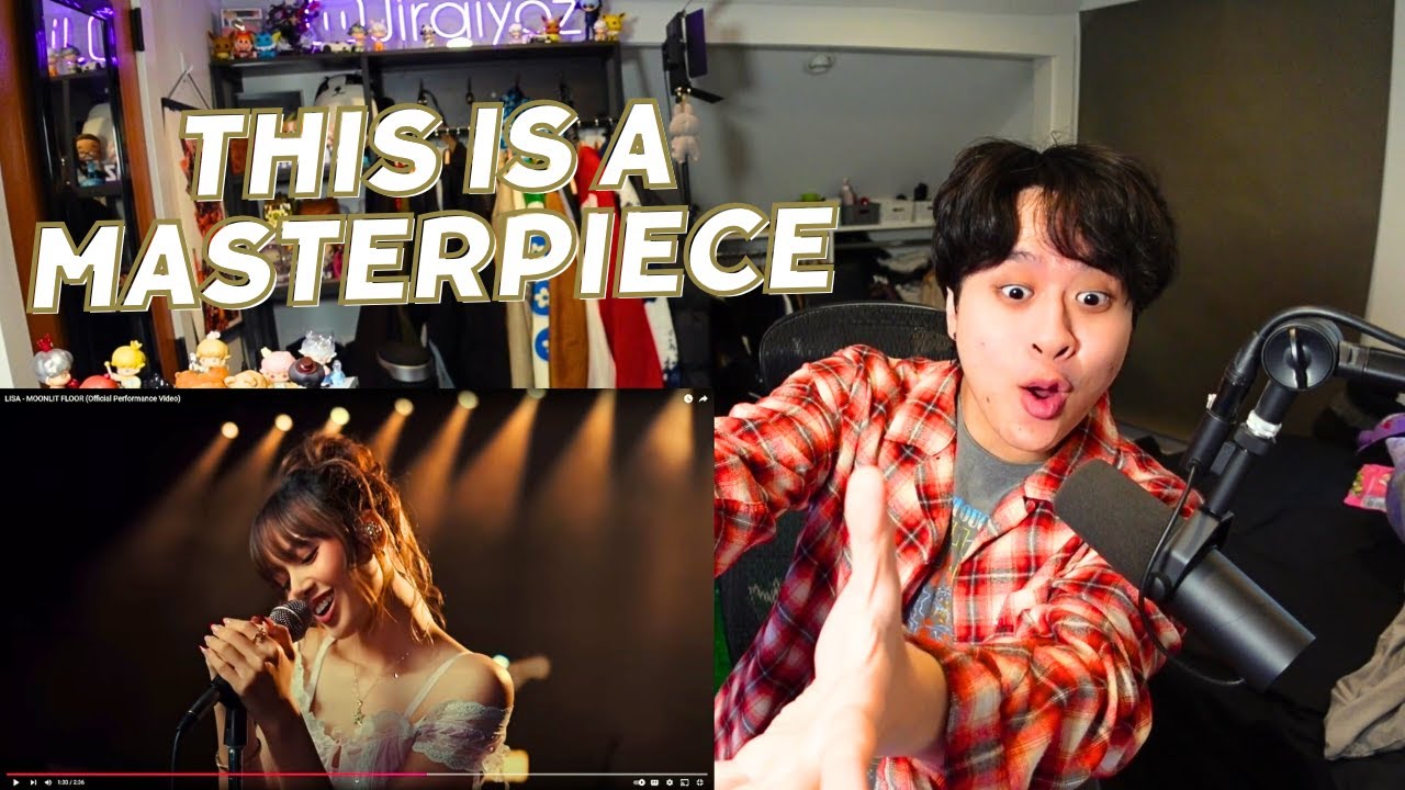 LISA - MOONLIT FLOOR (OFFICIAL PERFORMANCE VIDEO) JIRAIYOZ REACTS - YouTube