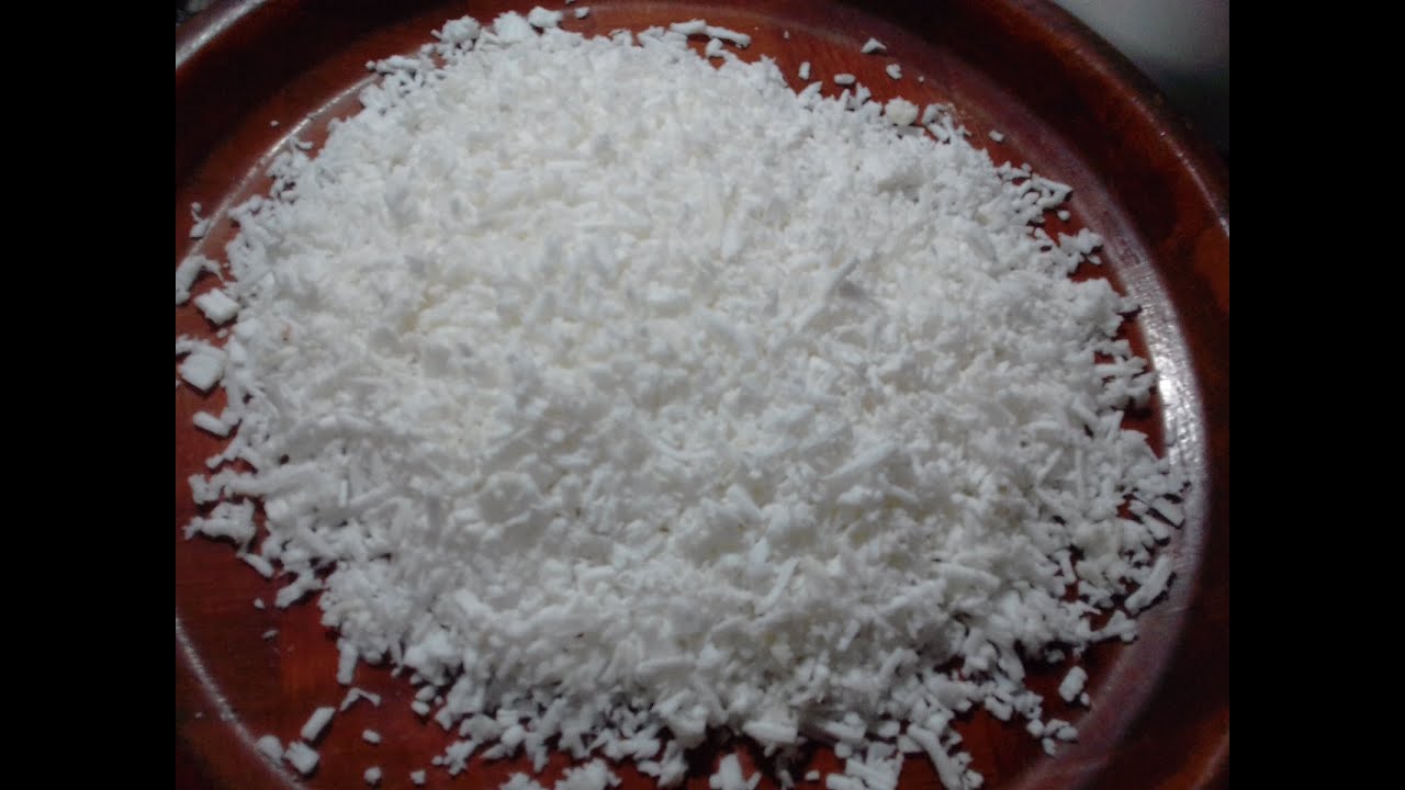 Como fazer flocos de coco em -2 minutos - YouTube