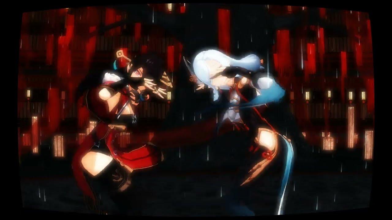 Mmd Gimmegimme Genshin Shenhe Beidou Youtube