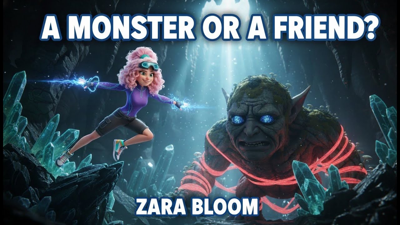 Zara Bloom and the Giant MONSTER | 3D Animated Short Film - YouTube
