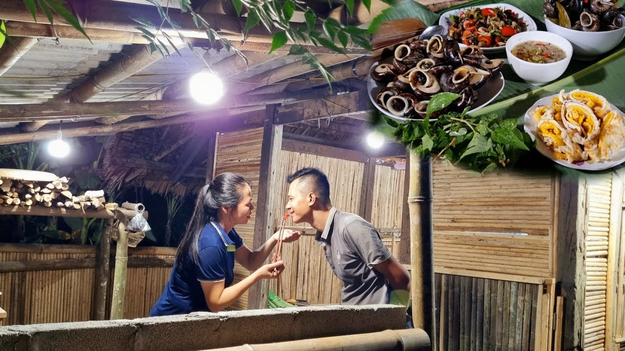 The most delicious summer dish after heavy rain - stone snails [new ...