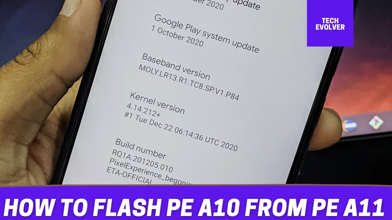 How to downgrade from Pixel Experience Android 11 to Pixel Experience ...