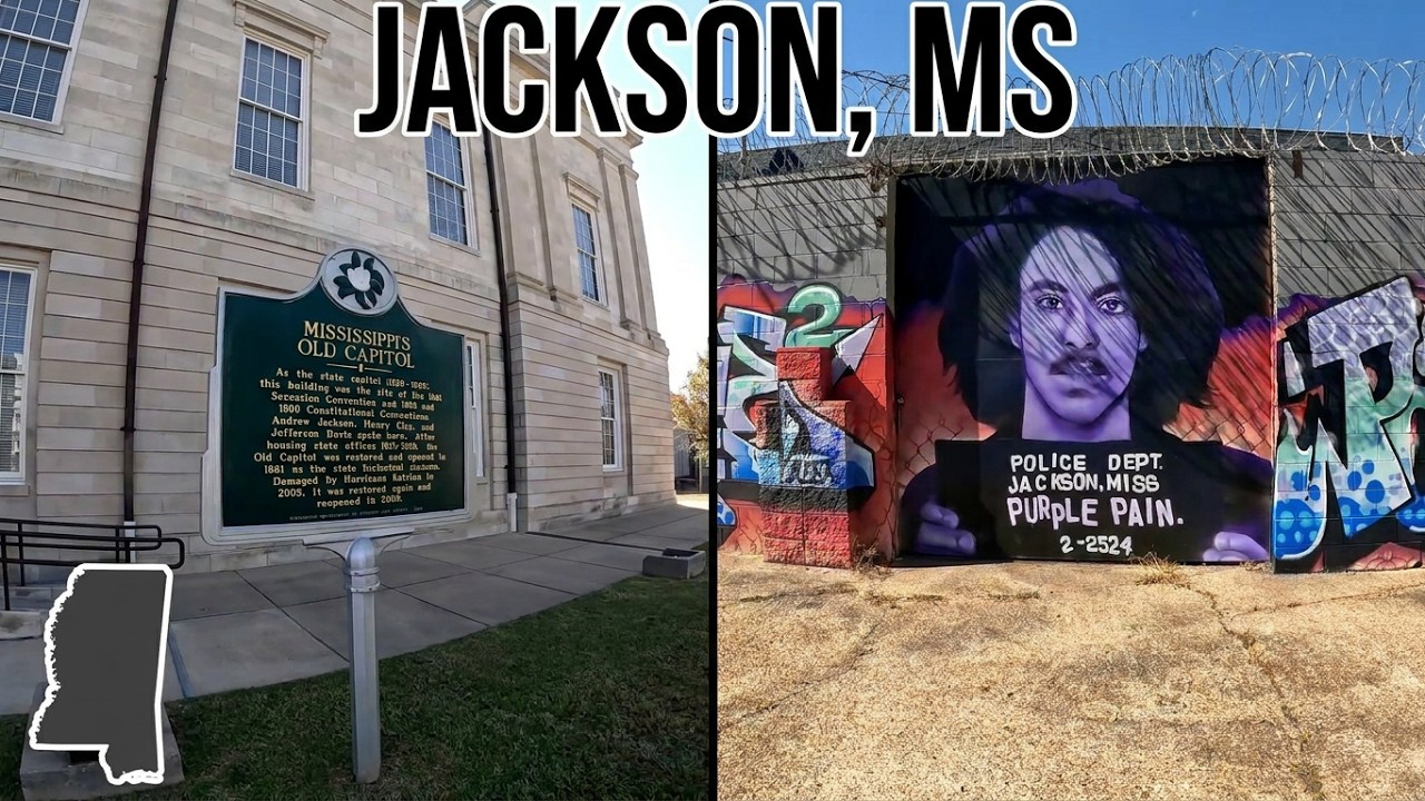 Exploring JACKSON, MISSISSIPPI: Walking Tour - YouTube