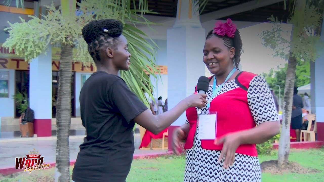 Word Explosion || Delegate interviews with Susan Wanjugu - YouTube
