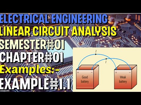 Linear Circuit Analysis | Chapter#01 | Example#1.1 | Basic Engineering Circuit Analysis - YouTube