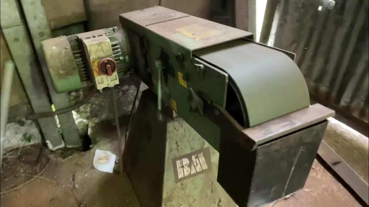 Lot 18 belt sander - YouTube