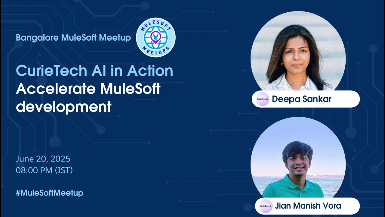 CurieTech AI in Action - Accelerate MuleSoft development - YouTube