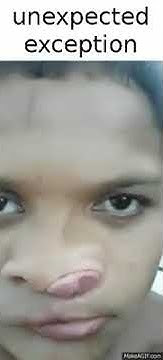 unexpected exception (meme de programacion) - YouTube