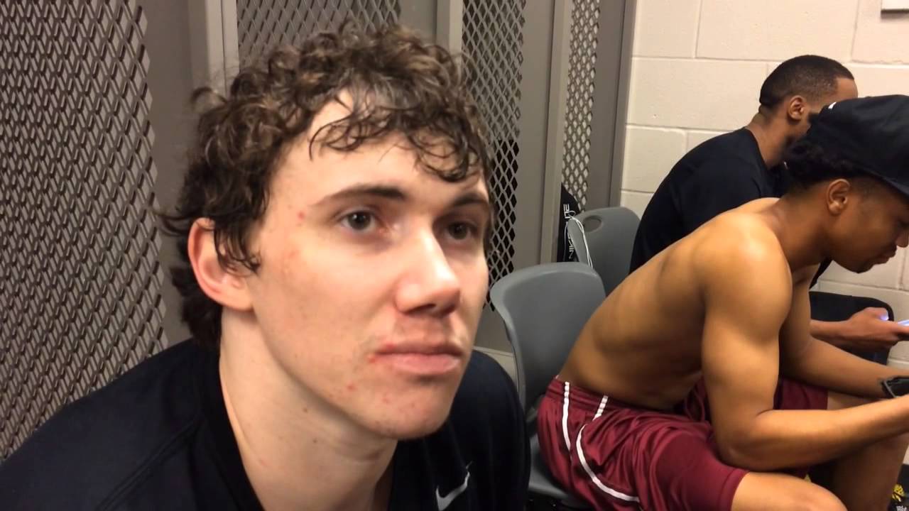 Wichita State guard Evan Wessel on Shockers' win over Kansas - YouTube